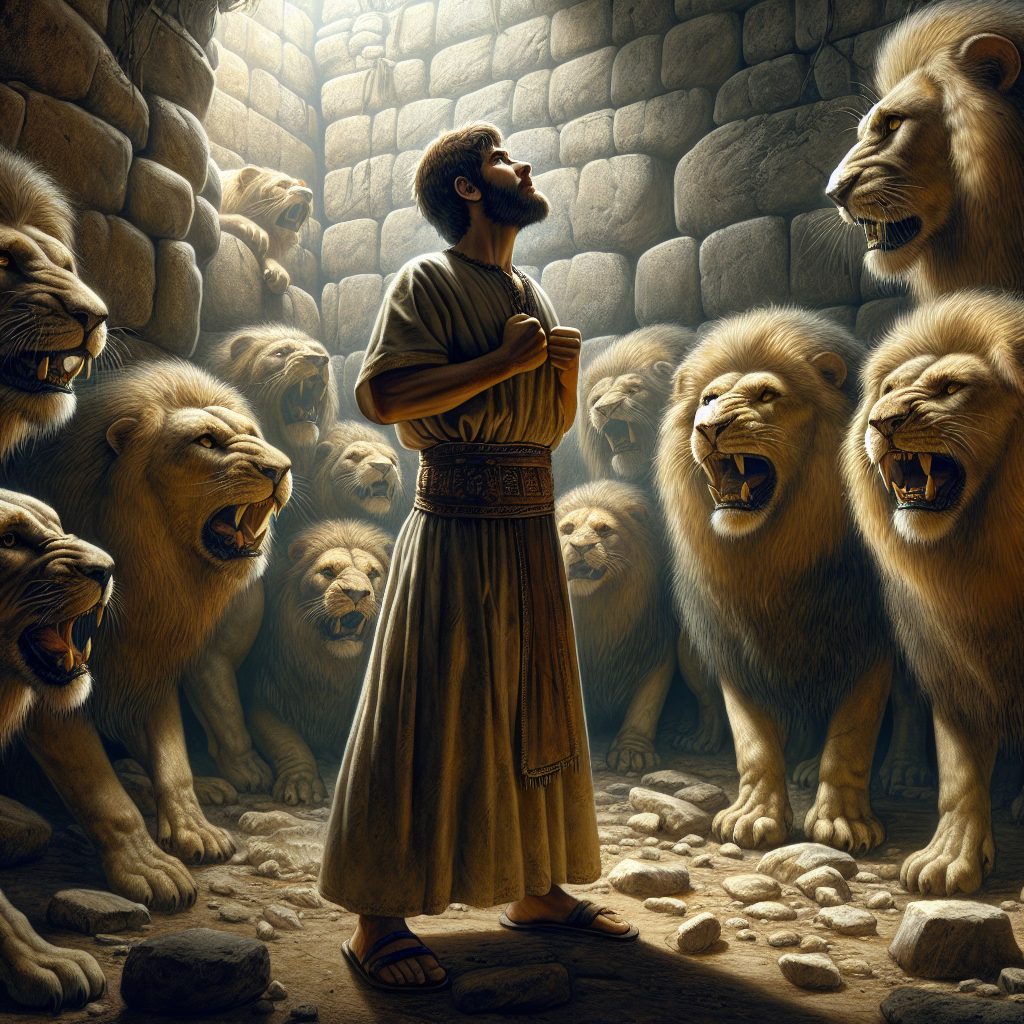 Explore la Force et la Détermination de Daniel dans la Fosse aux Lions ...